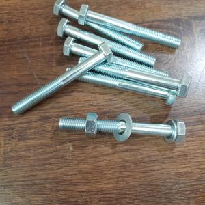 Jual baut mur m12 x 90 BMP galvanis baut putih baut galvanized mur 19 ...