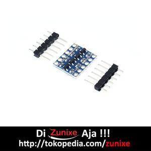 Jual 4 Channel Logic Level I2C Converter 3.3V to 5V Bi-Directional ...