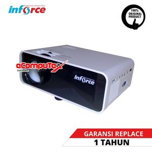 Jual MINI PROYEKTOR INFORCE AN-10 / PROJECTOR AN10 NON TUNER - RESMI - Putih - Kota Makassar ...