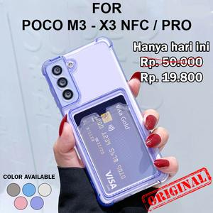 Promo Case Xiaomi Poco M3 X3 NFC Pro softcase casing hp cover tpu CARD ...