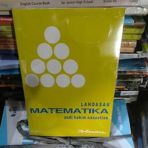 Jual landasan matematika pengarang Andi hakim Nasution penerbit bhratara - Jakarta Pusat - fasa ...