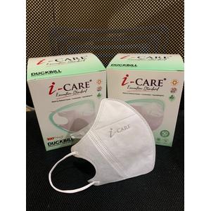 Jual MASKER ICARE DUCKBILL EMBOSS EARLOOP 4PLY PREMIUM QUALITY 50PCS I ...