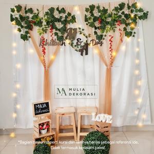Jual Dekorasi Backdrop Lamaran Nikahan Syukuran Aqiqah Khitan ...