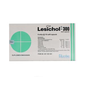 Jual LESICHOL 300MG SOFT CAP Strip isi 10 - Kab. Tangerang - Apotek ...