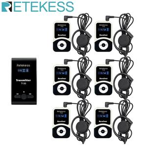 Jual Retekess T130 Wireless Tour Guide system 1 Transmitter + 6 JRTg ...