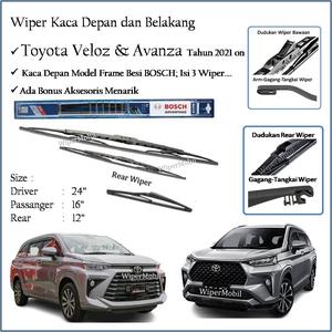Jual Wiper Bosch Kaca Depan Belakang Veloz dan Avanza 2021 2022 2023 2024 - Kab. Klaten ...