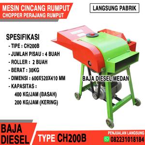 Jual Mesin Cincang Rumput / Grass Chooper / Mesin Perajang Rumput ...