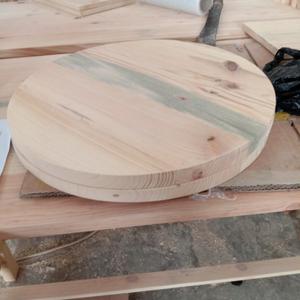 Jual Kayu Bulat Diameter 50 Round Tabel Kayu Jati Belanda Kualitas ...