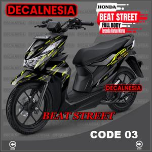 Jual Sticker Decal Beat Street New 2021 2022 Full Body Motor Stiker C03 ...