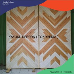 Jual Wooden wedding backdrop, Backdrop wedding kayu JATI BELANDA new ...