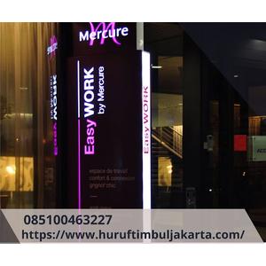 Jual Pembuatan Totem Pylon sign Semarang pylon sign kantor 085100463227 ...