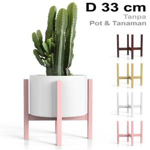 Jual Berkualitas Standing Pot Bung Kayu / Dudukan Pot Bunga Kayu ...