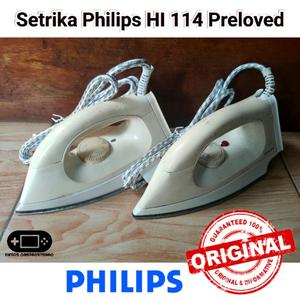Jual Gosokan Setrika Philips Type HI 114 HI114 Preloved Anti Lengket ...