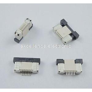 Jual 50Pcs FPC FFC 0.5mm Pitch 6 Pin Drawer Type Ribbon Flat Kamjay ...
