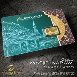 Jual King Halim Masjid Nabawi Gold Emas Logam Mulia - Kota Denpasar ...