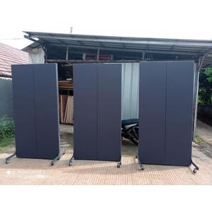 Jual Panel Akustik Portable Dengan Kaki Roda Harga Per Meter - 2 muka ...