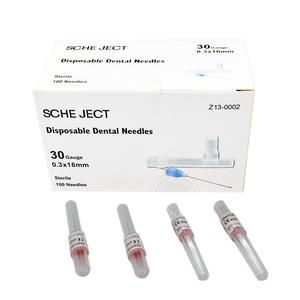 Jual Dental Needles SCHE JECT 30 Gauge 0.3 x 21 mm ISI 100 NEEDLES ...