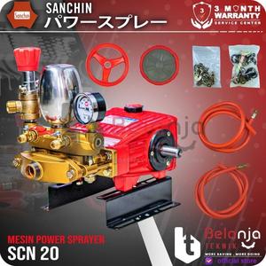 Jual Sanchin SCN 20 Mesin Power Sprayer Steam + Engine Firman SFE 200 ...