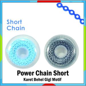 Jual Karet Behel Gigi Motif Power Chain Nyambung Type Short - #9 Baby ...