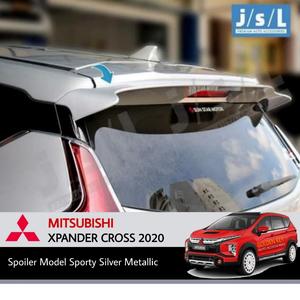 Jual JSL Spoiler Xpander Cross 2020 Rear Spoiler Model Sporty Silver ...