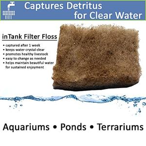 Promo inTank PREMIUM THICKNESS Aquarium and Pond Filter Floss Cicil 0% ...