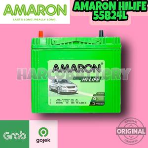 Jual AKI MOBIL COROLLA TWINCAM NS60L / 55B24L AMARON HI LIFE AKI KERING - Jakarta Barat ...