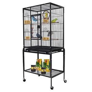 Jual Large Bird Cage 53-inch Cages for Birds Wrought Iron Bird Flight ...