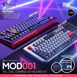 Jual Akko MOD001 atau MOD-001 Barebone TKL CNC Mechanical Gaming ...