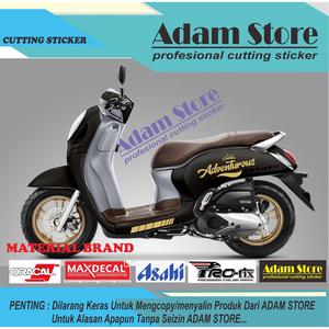 Jual stiker motor scoopy 2021 sticker motor scoopy stiker adventure ...