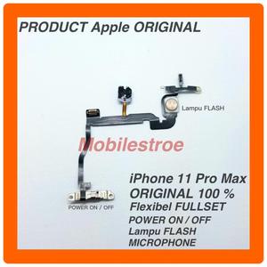 Jual FLEXIBLE POWER ON/OFF / LAMPU FLASH IPHONE 11 PRO MAX ORIGINAL 100 ...