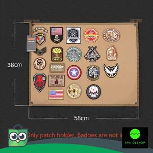 Jual Tactical Morale Patch Holder DIY Patch Display Board Cloth WulKA ...