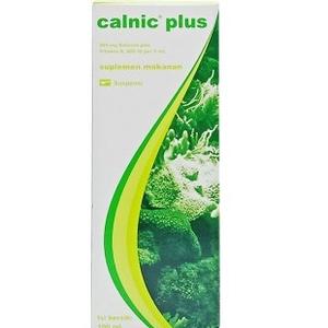 Jual Calnic PLUS 100 ml (Kalsium Organik + Vitamin D3 Untuk Tulang ...