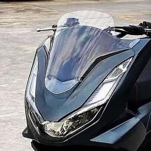 Promo Visor Windshield PCX 160 Model Standar Bening Smoke dan Black ...