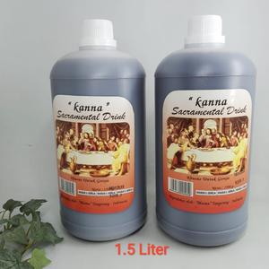 Jual Anggur Perjamuan Kudus Kemasan Botol - Kanna 1.5 L - Original ...