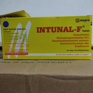 Jual Intunal Forte Catch Cover isi 4 tablet - Per Strip - Kab. Bogor ...