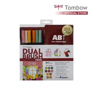 Jual Tombow Brush Abt Dual Tip Set 10 Coloring Marker Pen Limited ...