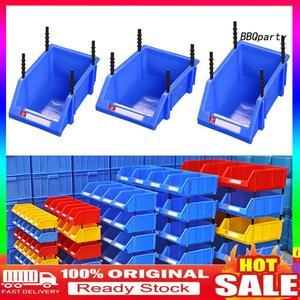 Jual _Stackable Plastic Small Parts Container Box Shelf Screw Storage ...