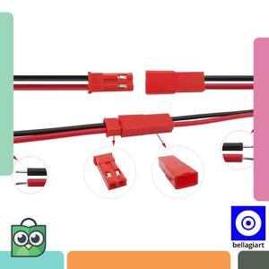 Jual JST 2 Pin Male & Female Cable Connector JST 2P Wire Plug Kamjay ...
