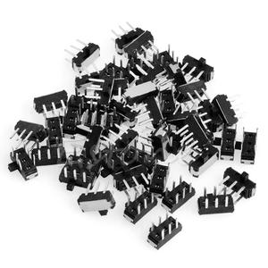 Jual 50Pcs Slide Switch 6 Pin DPDT PCB Panel Mount Mini Micro Kamjay ...