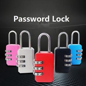 Jual 3 Digit Dial Combination Code Number Lock Padlock For Kamjay ...