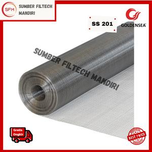 Jual WIREMESH SARINGAN 80 SS 201 x 0.14mm x 1m / WIRE MESH STAINLESS 80 ...
