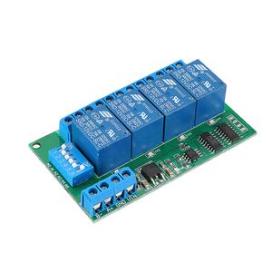 Jual JuaL 4 Channel RS485 Relay Module Modbus RTU AT Command Remote ...