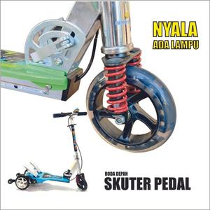 Jual Roda depan spare part scooter skuter otoped injak genjot anak ...