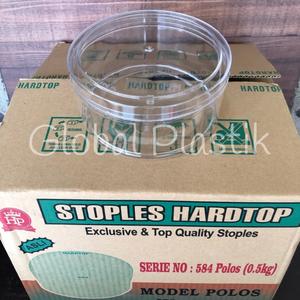 Jual Toples Nastar Kue Kering 500gr Bulat Plastik Hardtop 584 Polos ...