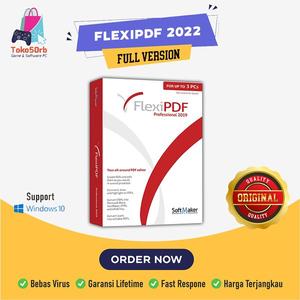 Jual Software Edit PDF OCR FlexiPDF 2022 Full Version Lifetime for Windows - Jakarta Pusat ...