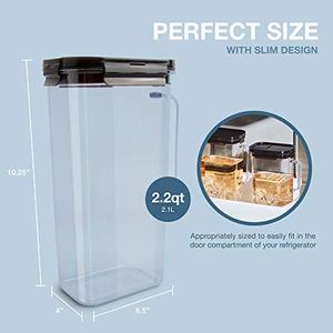 Jual LocknLock Fridge Door Water Jug Pitcher with Handle BPA Free ...