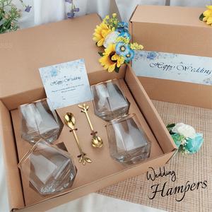 Jual Hampers Wedding Nikah Gelas Sendok Cantik Paket Gift Keluarga Kado ...