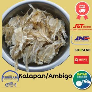 Jual IKAN ASIN LAPAN TIPIS AMIGO-KALAPAN TAWAR-PAKANG GRADE A 250g ...