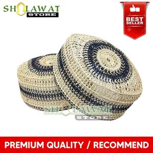 Jual Peci Akar Putih Kombinasi / Kopyah Rotan / Songkok Rotan / Peci Rotan - Cok.Hitam, 8 - Kab ...