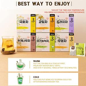 Promo Korean Hydrangea Sweet Dew Tea 1.2g X 40 Tea Bags Cicil 0% 3x ...